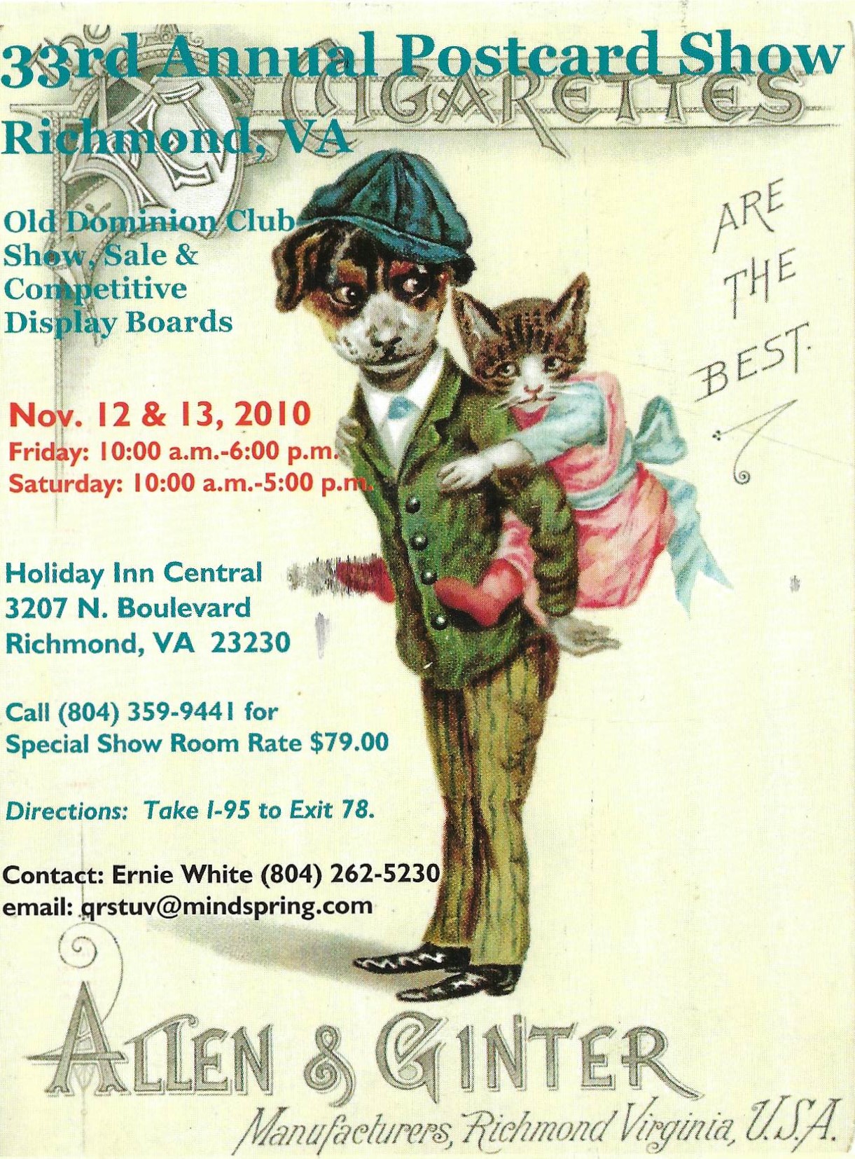 Annual Show – Old Dominion Postcard Club